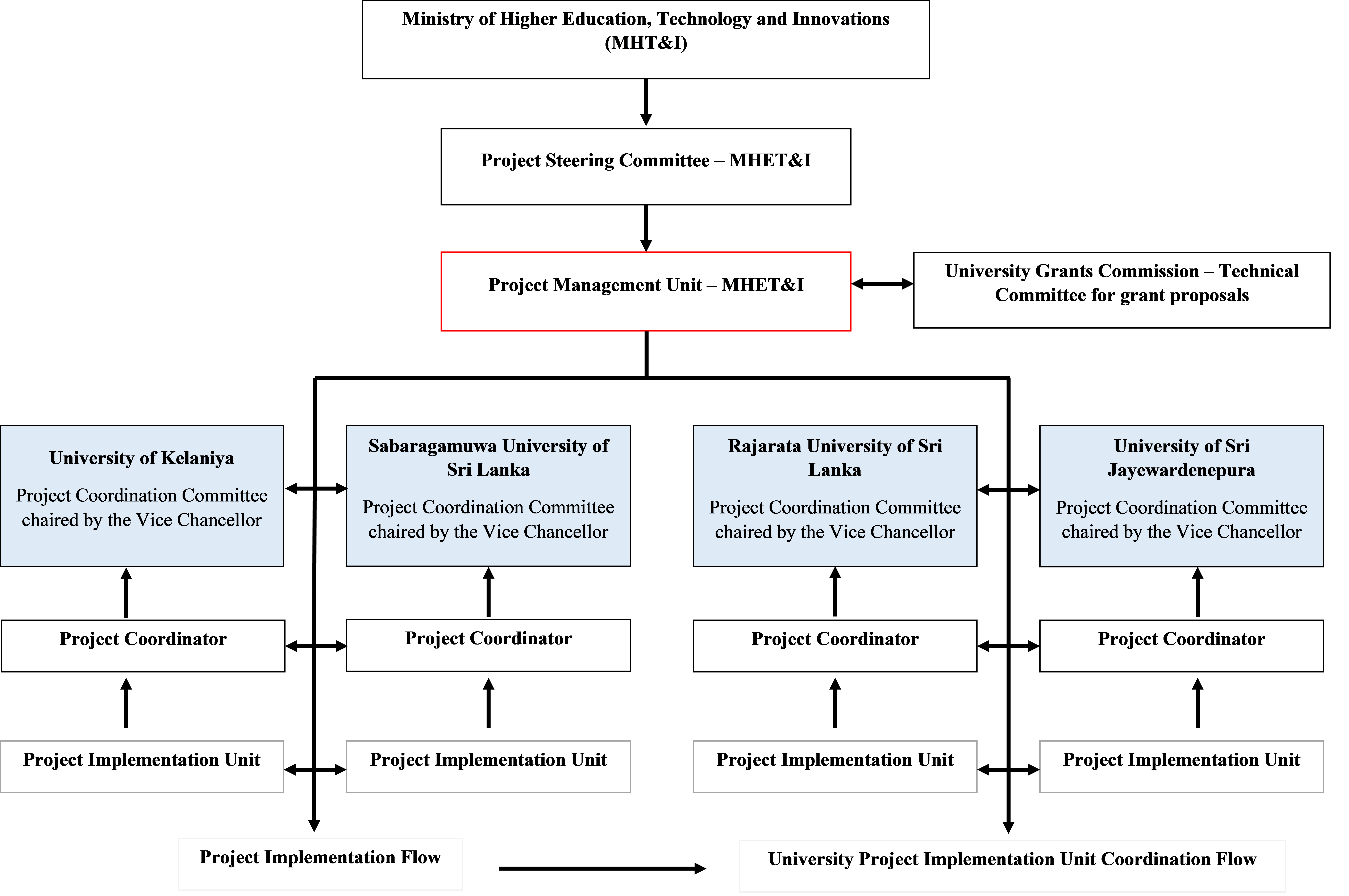 Project Organization Structure